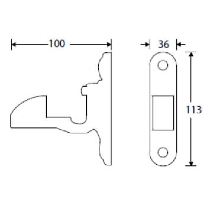 Luik- en poortbeslag : Luikvastzetter automatisch kunstof ...