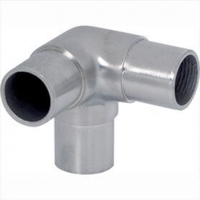 Roedesysteem RVS : Kniefitting drieweg 90 graden kopen?